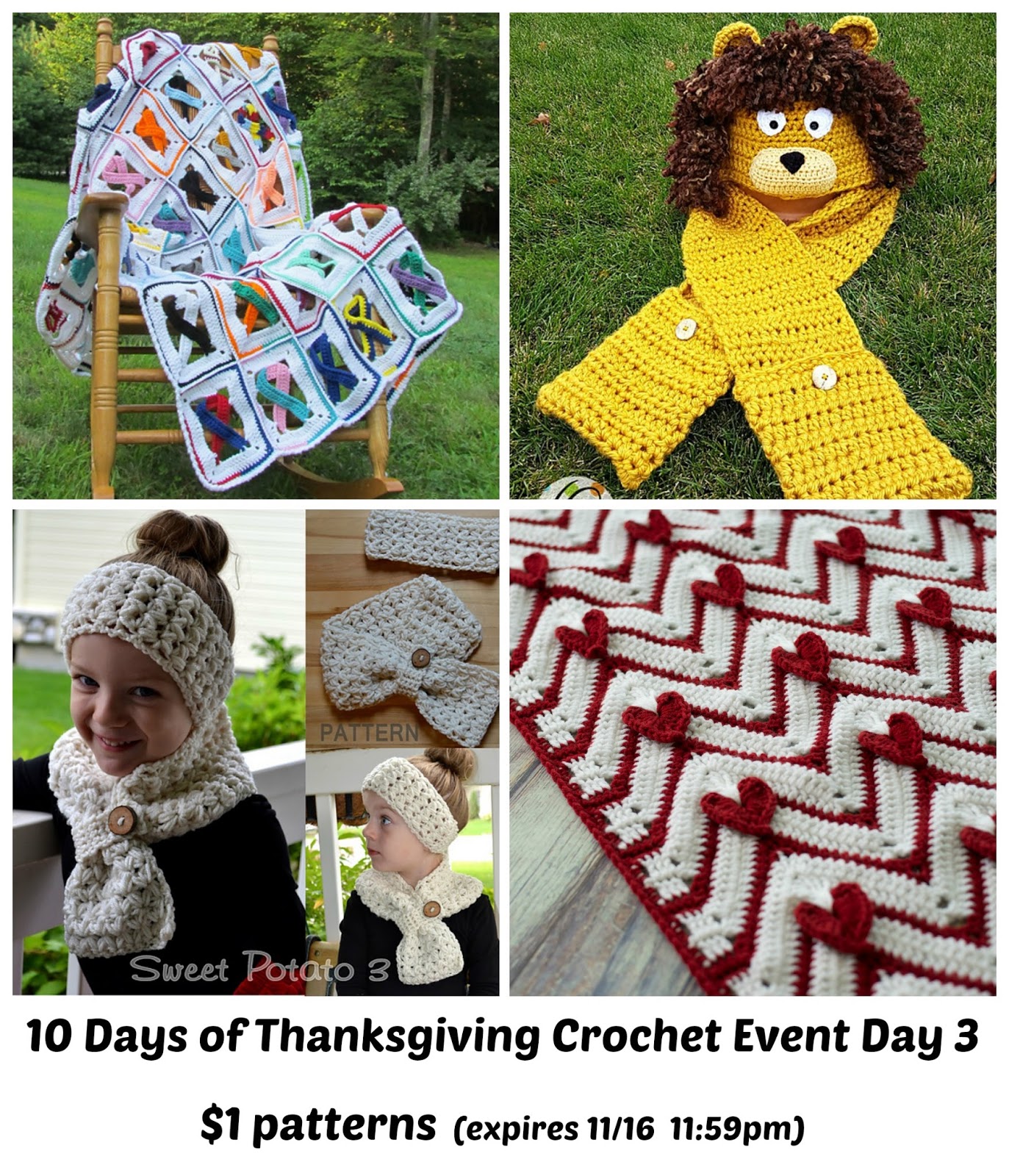 Crafting Friends Designs: Fantastic Thanksgiving Crochet Event you won ...