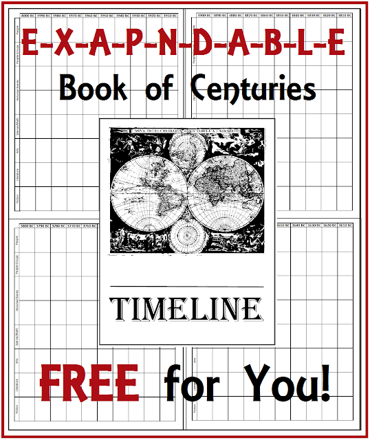 Living and Learning at Home: Expandable Book of Centuries - A FREE ...