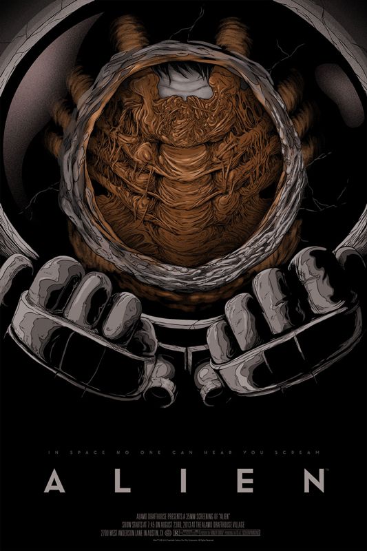 Bloody Pit of Rod: ALIEN (1979) Poster Art