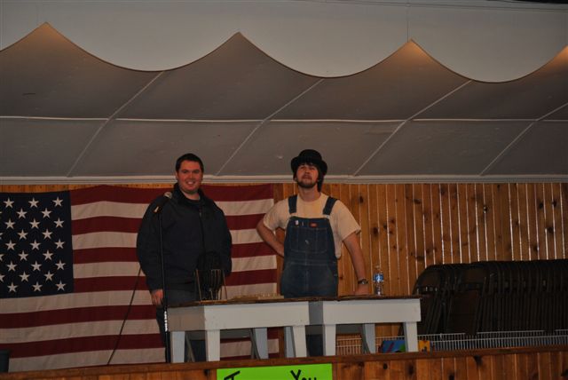 Silly slinky smiley trees: Art Auction/ Bingo Calling fundraiser