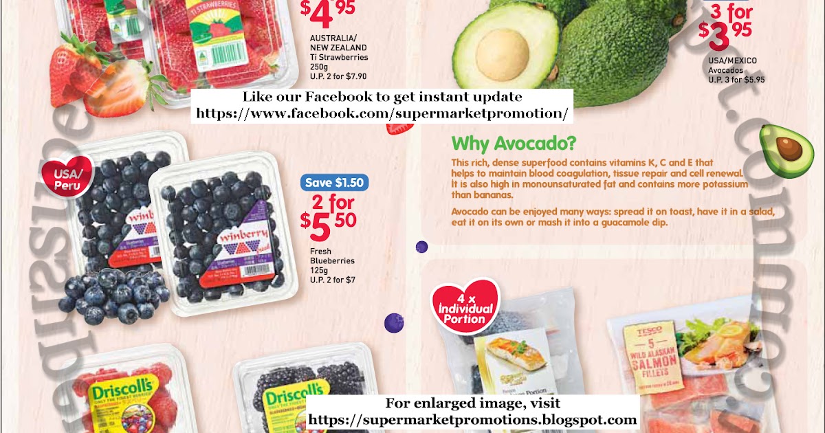 NTUC FairPrice Healthy Food Promotion 05 - 11 September 2018 ...