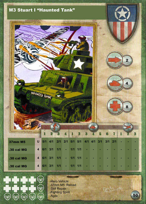 The War Continues: Dust: Cards