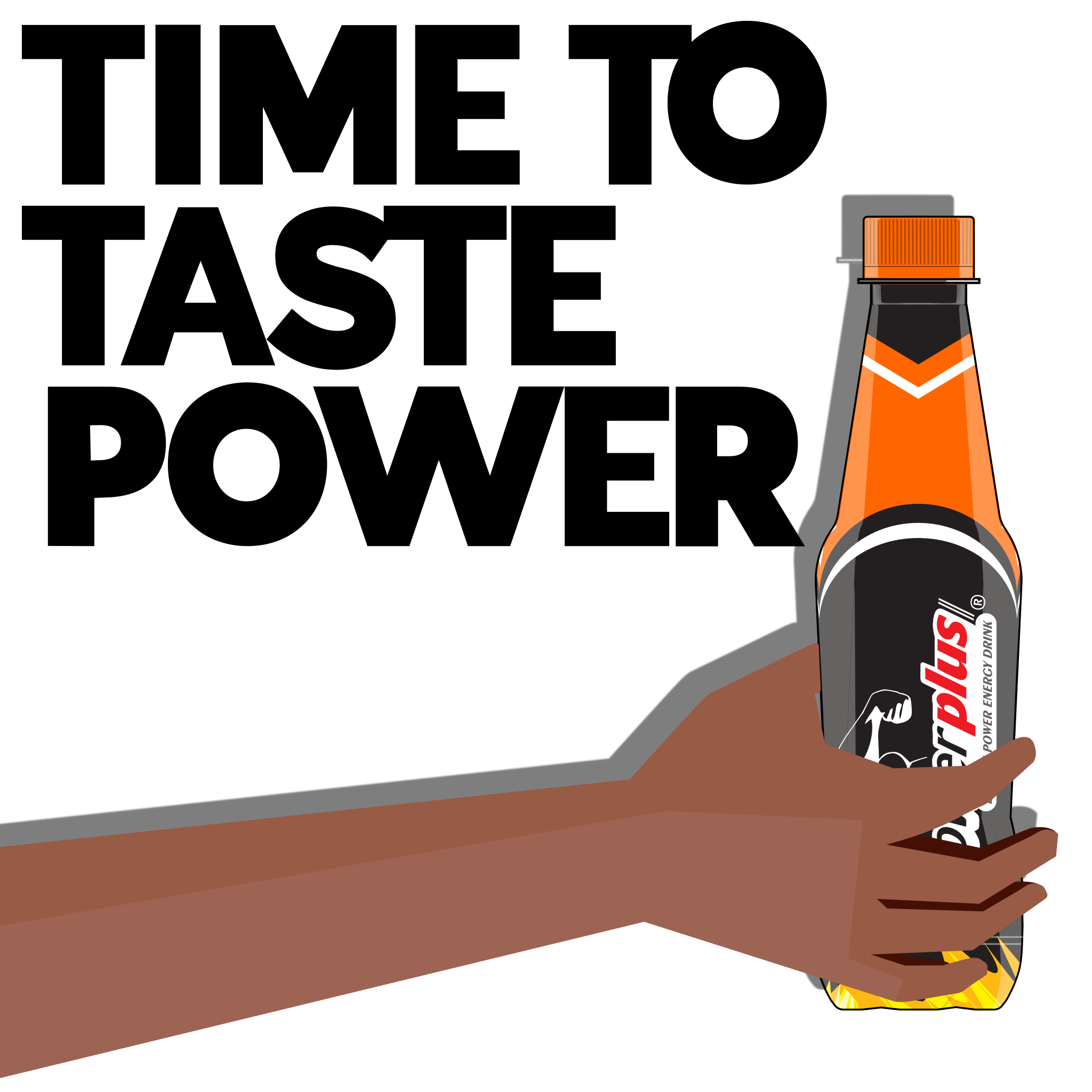 Power Plus Energy Drink - LEMON | ZAMBIA