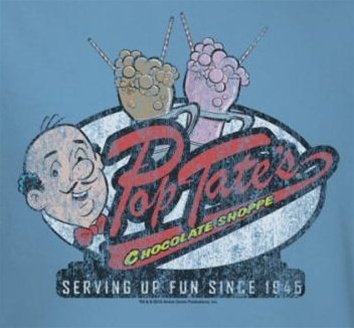 Coffee and Comics: POP TATE'S CHOCKLIT SHOPPE