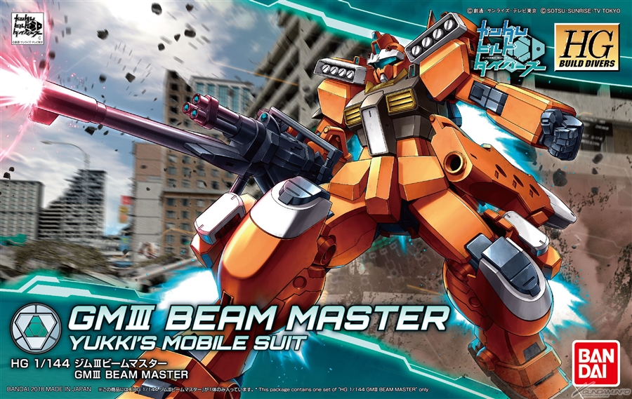 HGBD 1/144 GM III Beam Master - Release Info
