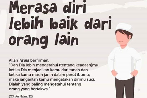 Jangan Merasa Diri Kita Baik ~ Info Terkini Jangan Merasa Diri Kita Baik ~ Info Terkini