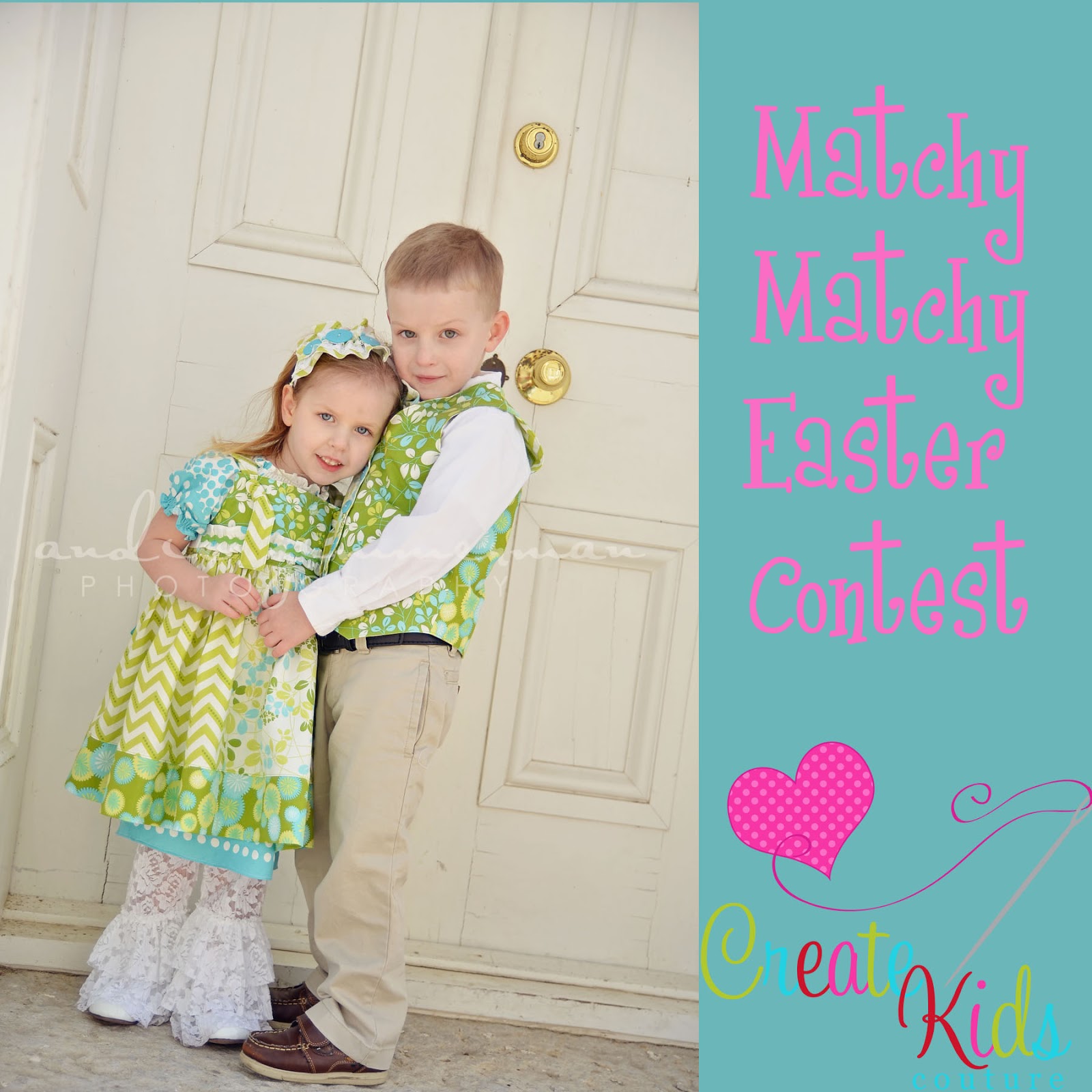 Create Kids Couture: Matchy Matchy March Easter Contest