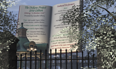 THE DICKENS PROJECT Returns to Second Life December 1st ~ The SL Enquirer