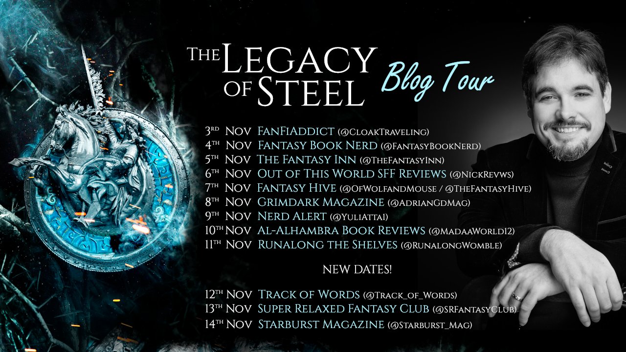 Nerd Alert: AUTHOR INTERVIEW with MATTHEW WARD| The Legacy of Steel ...