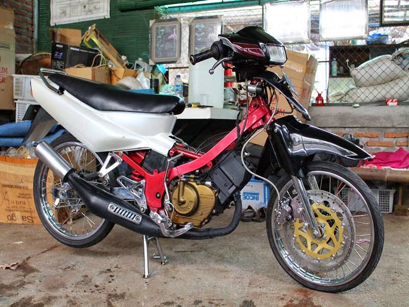 Modifikasi Motor Suzuki Satria 2 Tak Keren Terbaru - Otomotiva