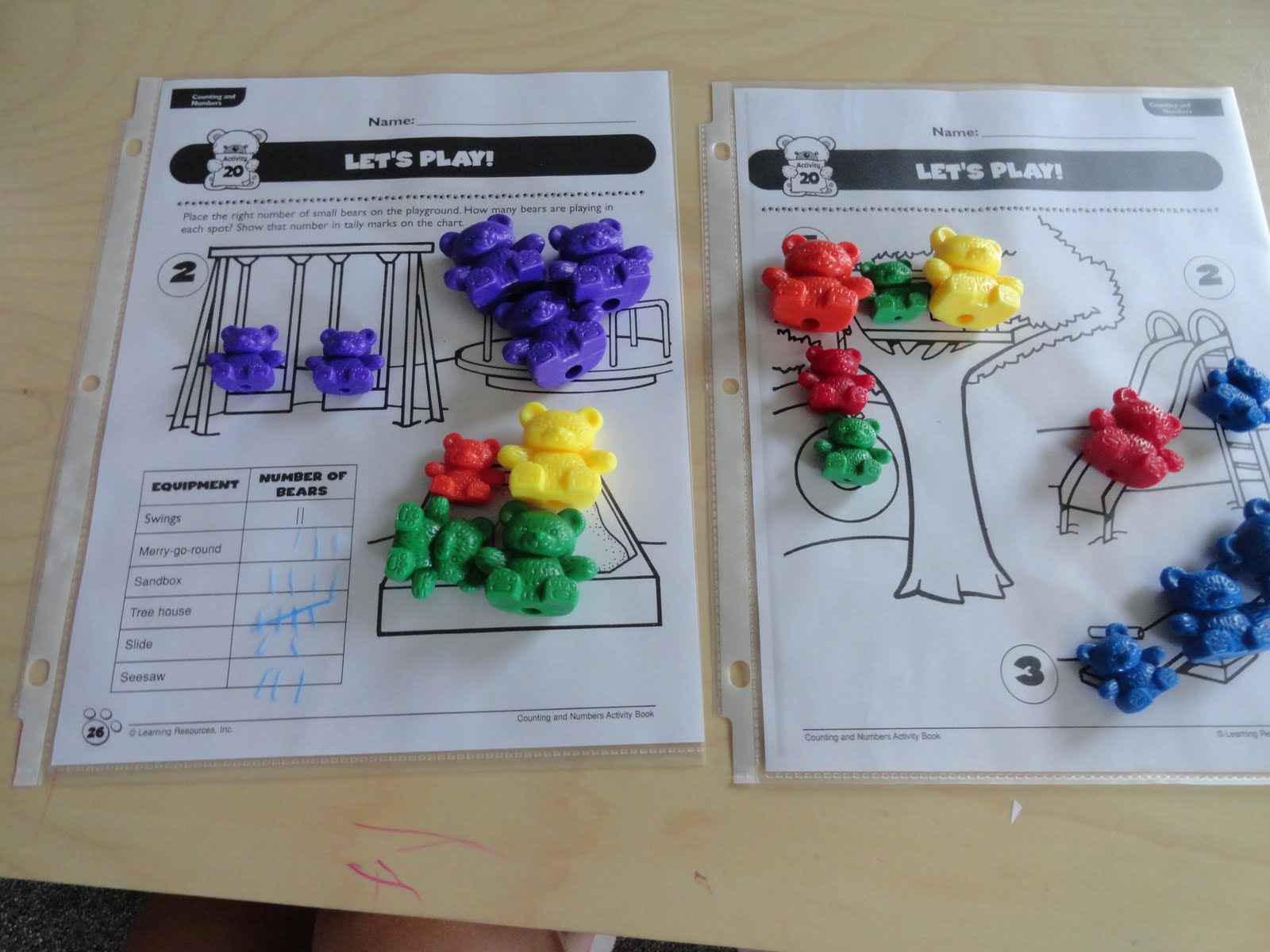 Izzie, Mac and Me: Brown Bear, Brown Bear Math Activities