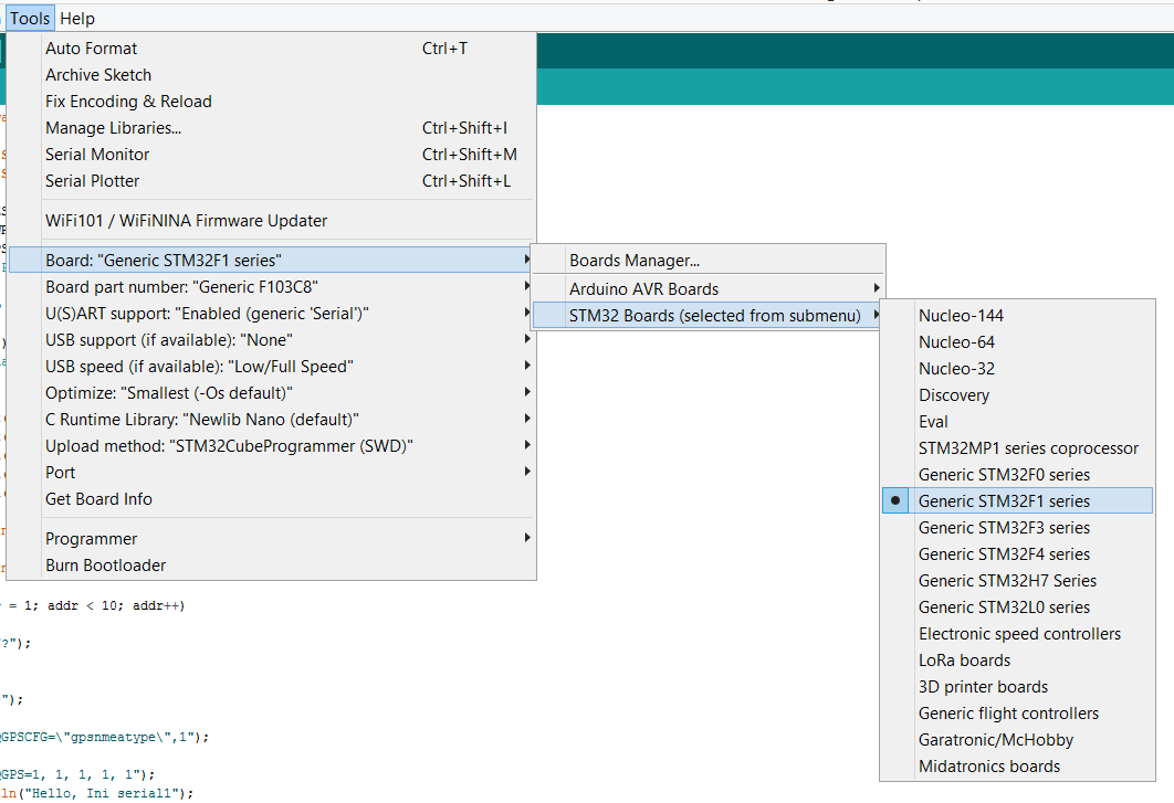 Tutorial Electronics And Programming Pemrograman Stm32 Di Arduino Ide