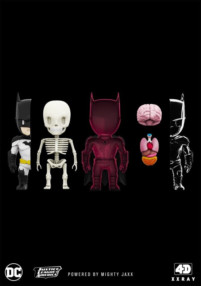 Images: This 4D XXRAY Batman Figure Shows Whats's Inside The Superhero