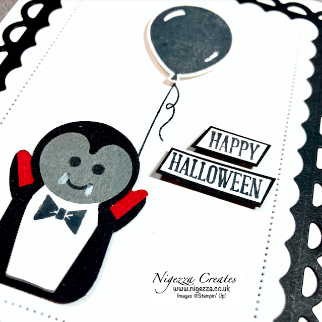 Nigezza Creates: Cute Punch Art Dracula Halloween Card Using The ...