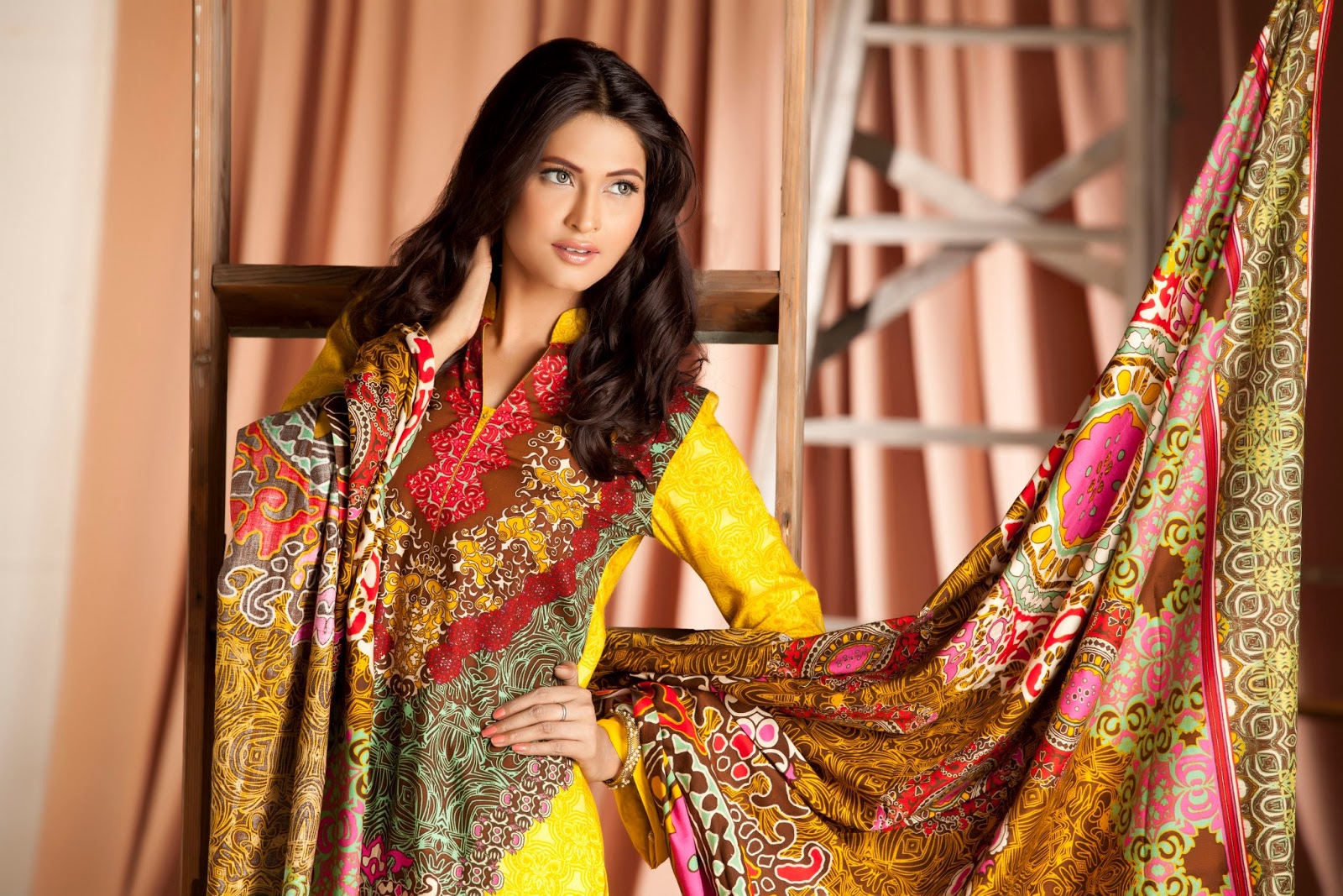 Firdous Lawn Collection 2013-2014 | Firdous ZTM Chilman Regular Lawn ...