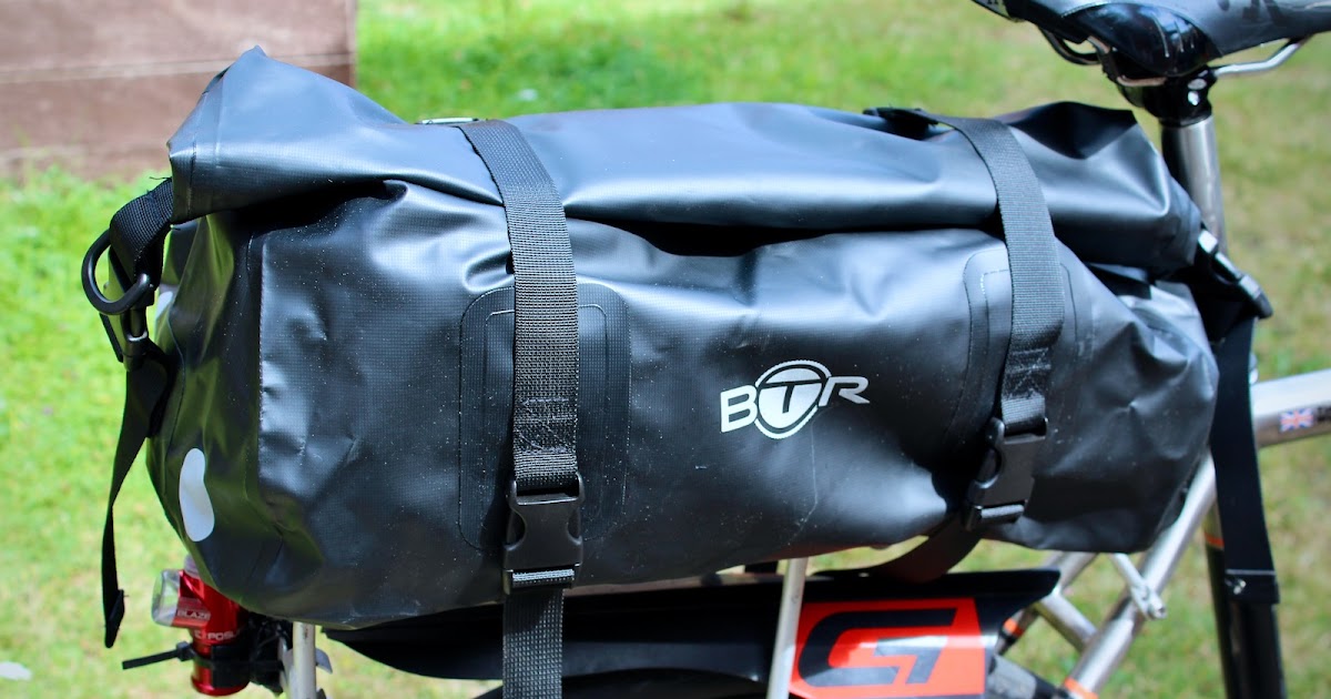 Review – BTR Waterproof Pannier Rack Roll-Top Duffel Bag