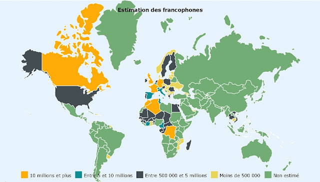 Cartographie numérique: Les visions multiples de la francophonie à ...