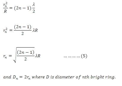Engineering Physics Tutorials: Newton's Rings, Newton's Rings in ...
