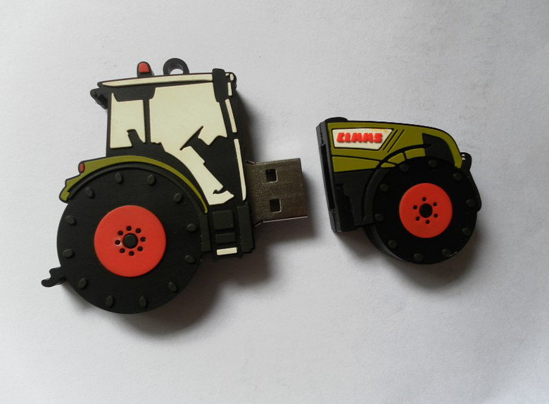 www.carausb.com: Trailer Usb disk soft plastic custom tractors ...