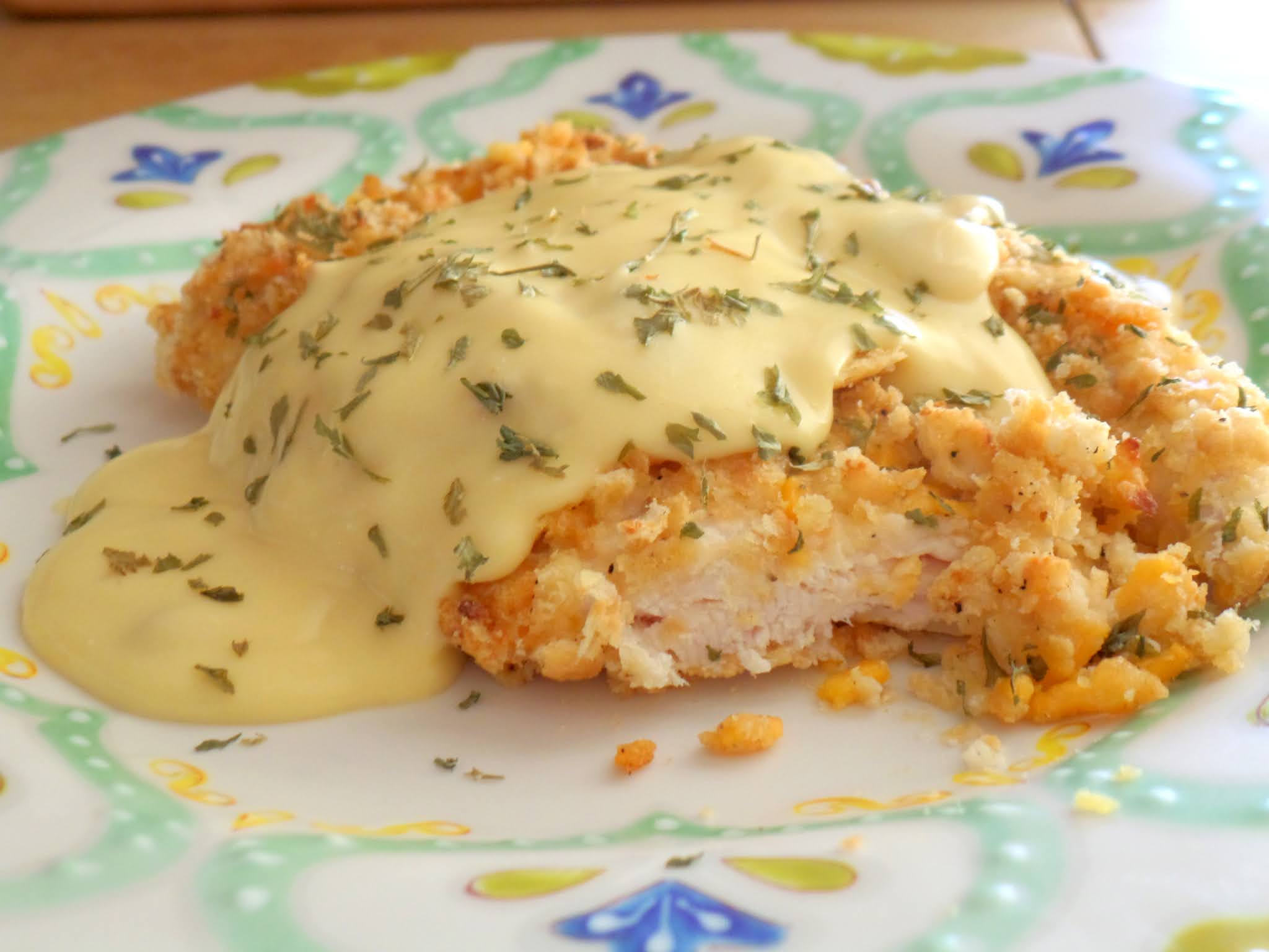 Welcome Home Blog: Crispy Cheddar Chicken Bake
