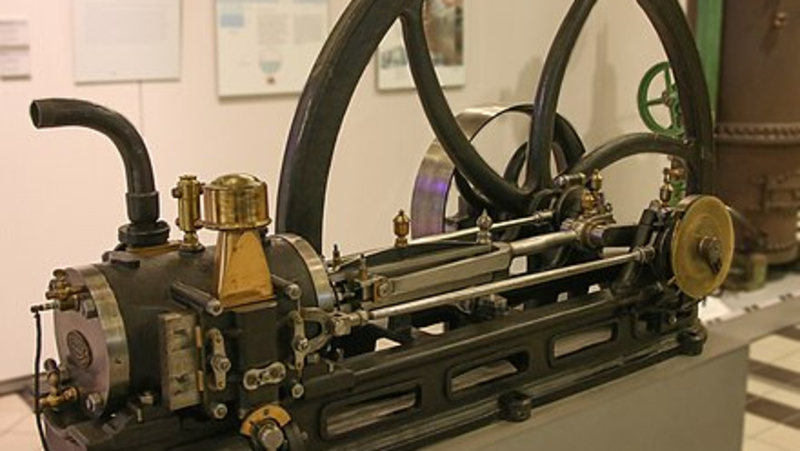 Etienne Lenoir's two-stroke engine
