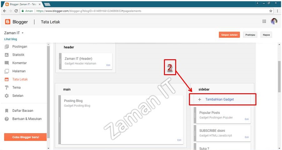 Cara Memasang Kode CSS pada Javascript HTML di Template Website / blog ...