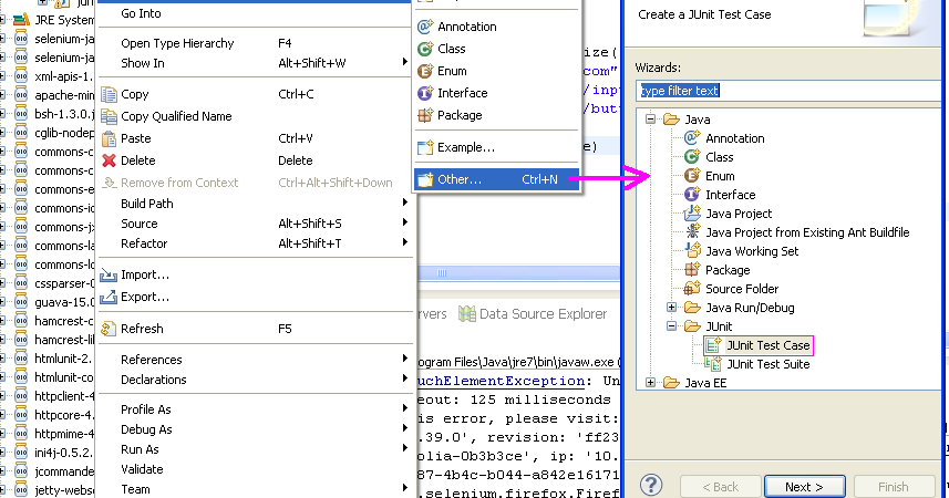 Creating And Running Webdriver Test With Junit And Eclipse Step By Step