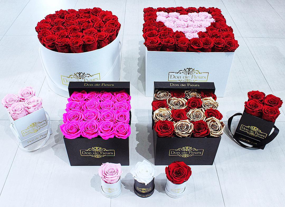 Real Preserved Luxury Roses: 2019