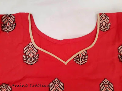 AMINA CREATIONS: BASIC TYPES OF NECK DESIGNS