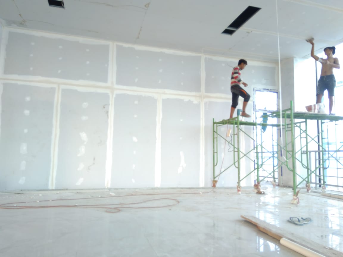 Cara Pemasangan Dinding Partisi Gypsum ~ Ilmu Dasar Teknik Sipil