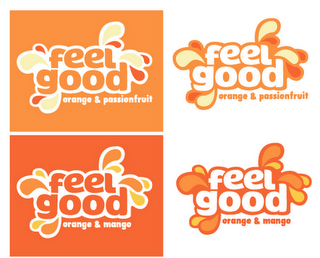 Sarah Pritchard - Design Practice: YCN Feel Good - Drinks Range Logos
