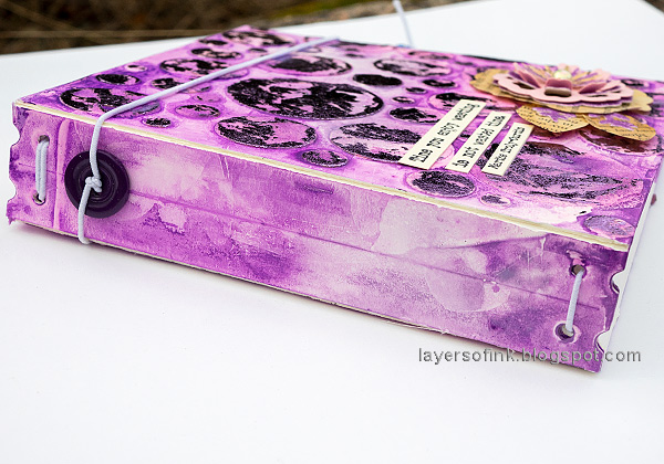 Layers of ink: Foiled Folio Journal Tutorial