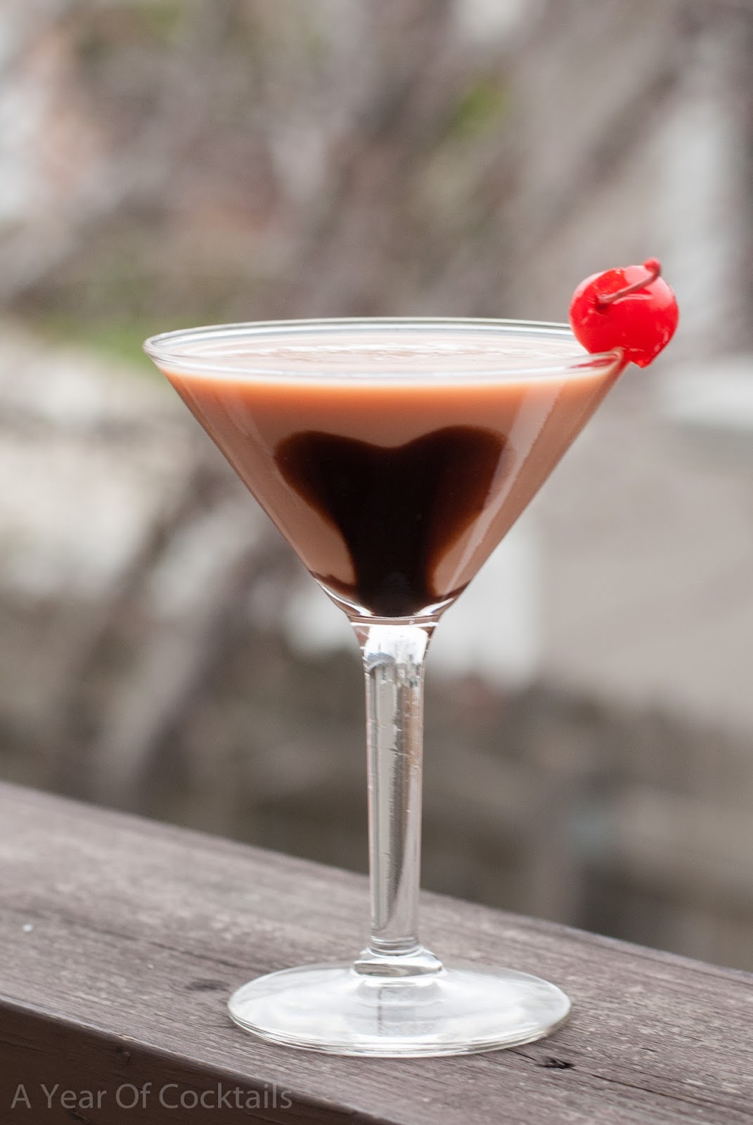 Chocolate Whipped Cherry - A Year of Cocktails