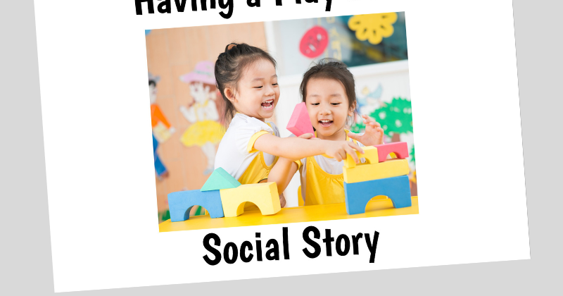 Having a Play Date Social Story | And Next Comes L