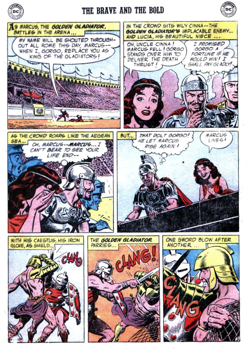 Pappy's Golden Age Comics Blogzine: Number 2582: “The Golden Gladiator ...