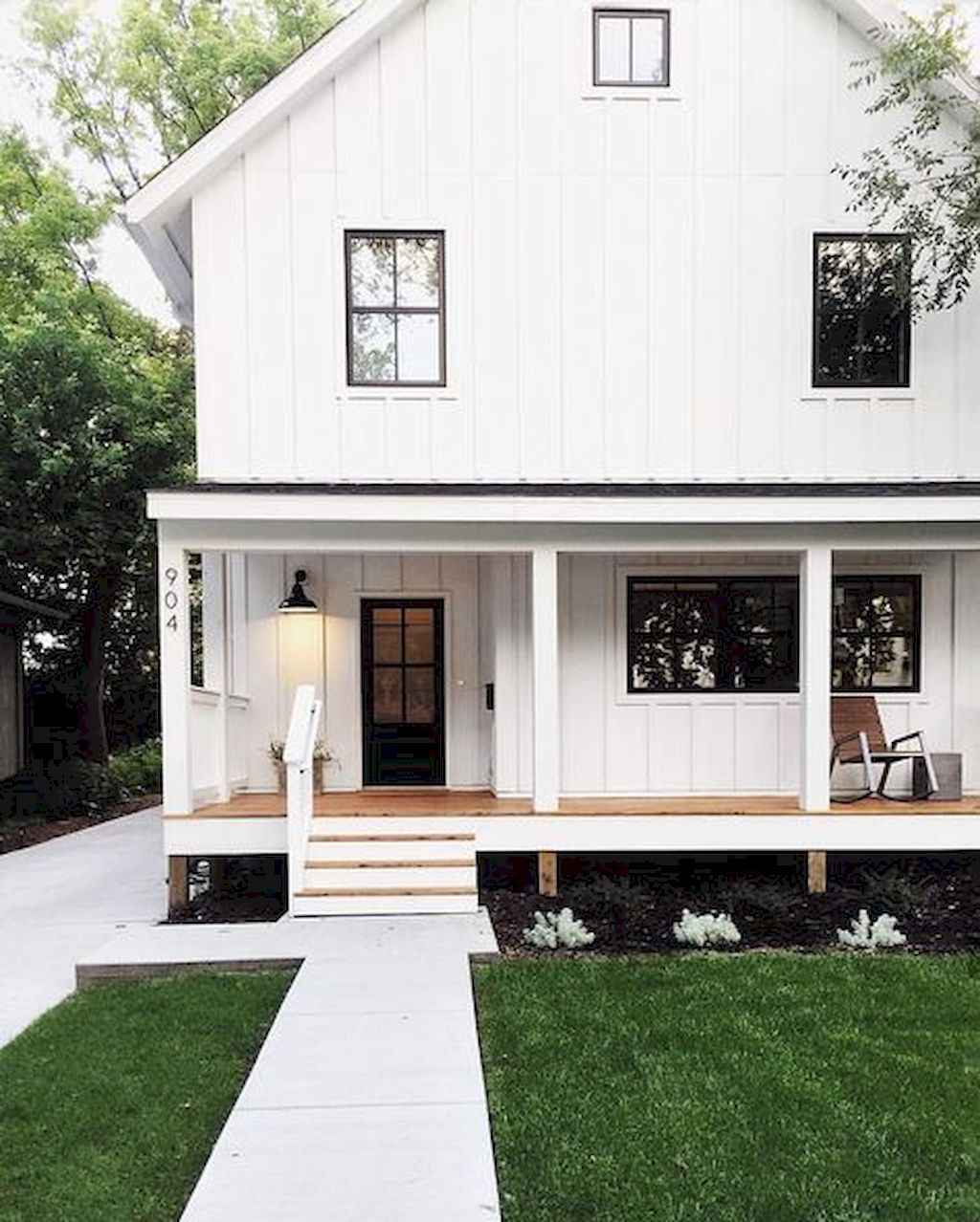 90+ Stunning Farmhouse Exterior Design Ideas