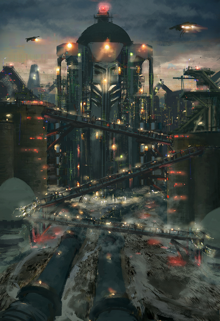 Líníocht Blog - blog of J G O'Donoghue: Dystopian Industrial World