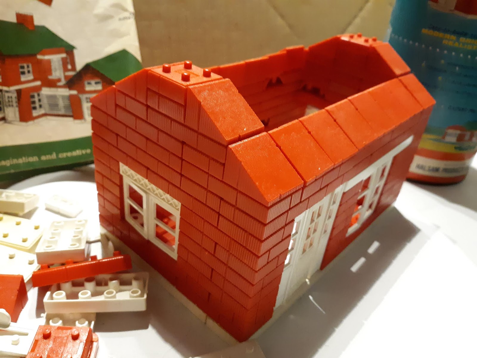 Construction Toys: Antique Store find - American Bricks