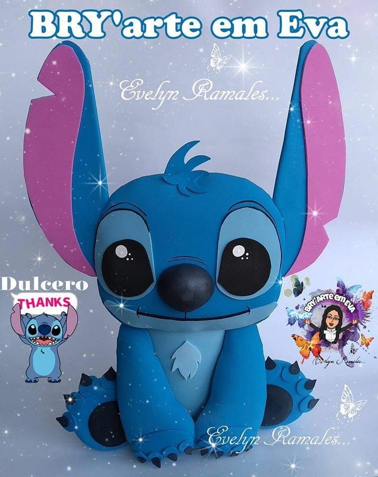 Eu Amo Artesanato: A Turma de Stitch de Lilo & Stitch A Série da Disney ...