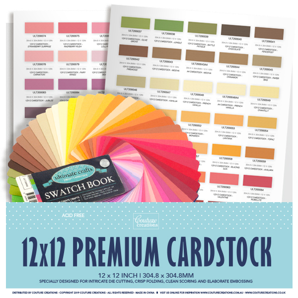 Couture Creations Premium Cardstock Available Now - Couture Creations
