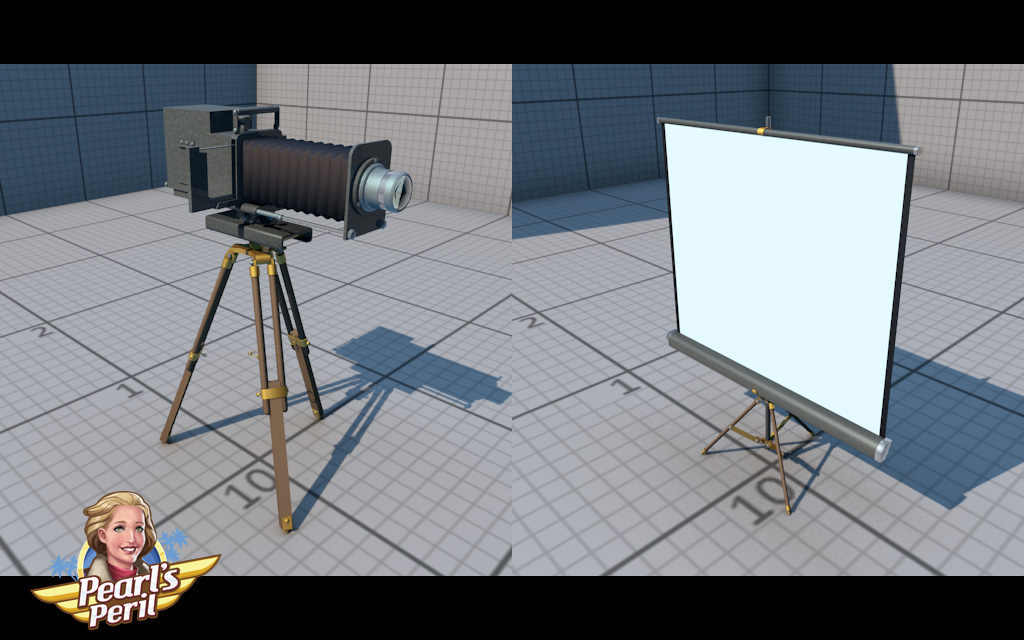 Victor van Schagen: Pearl's Peril: 3D Objects I