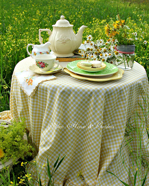 Aiken House & Gardens: Sunshine Yellow Afternoon Tea