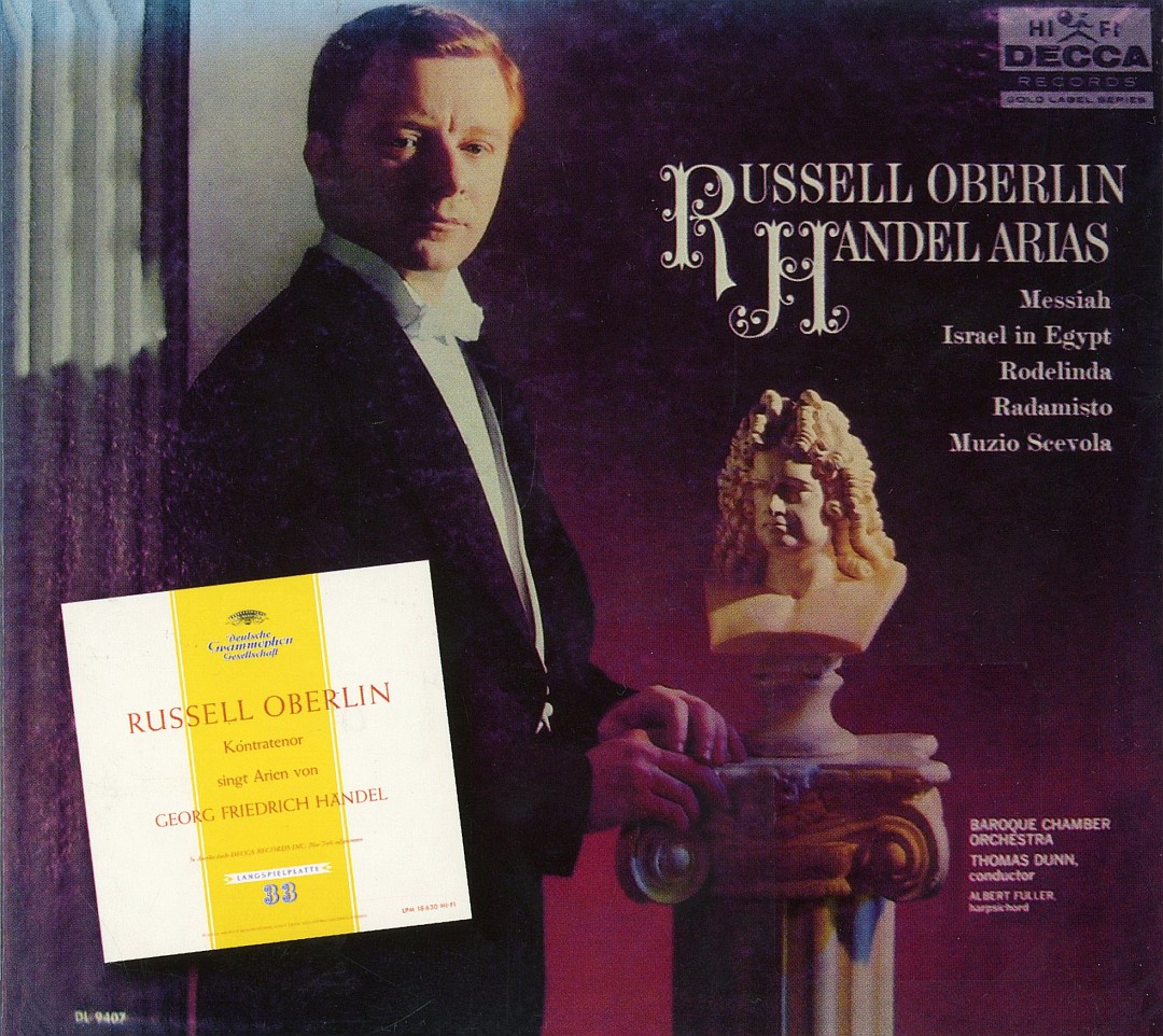 makdelart - classique: Handel - Arias (Russell Oberlin, Thomas Dunn)