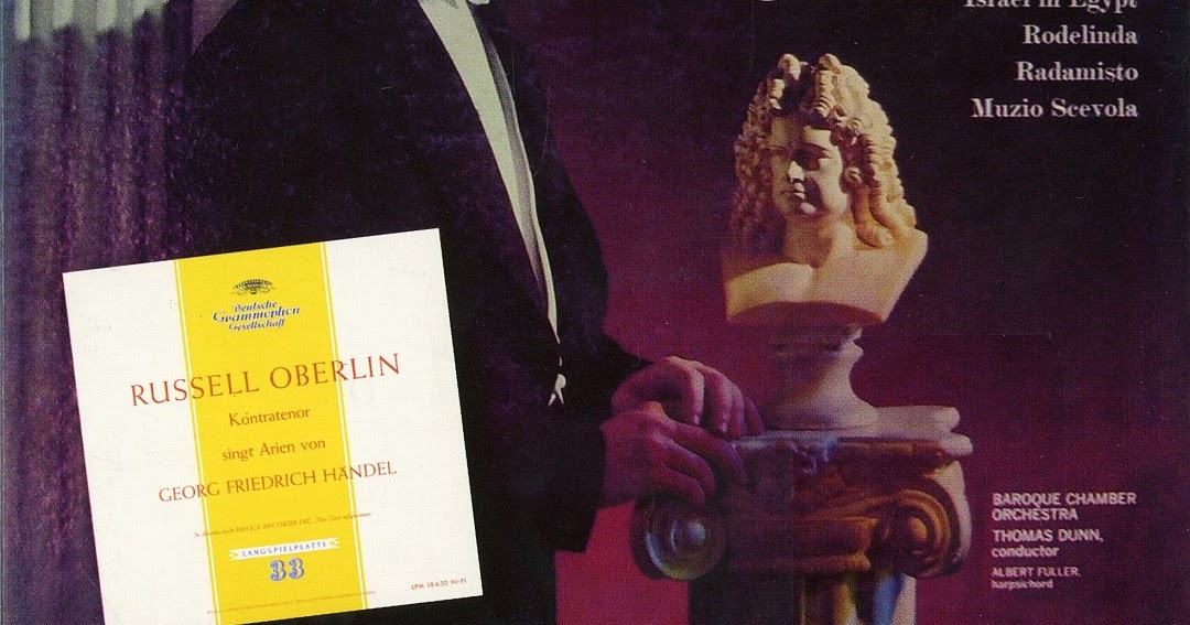 makdelart - classique: Handel - Arias (Russell Oberlin, Thomas Dunn)