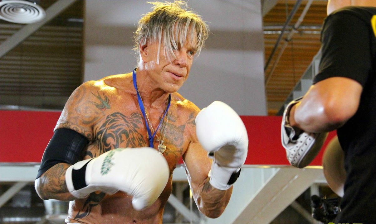 Mickey Rourke Looks Fit At 62 In New Shirtless Photos