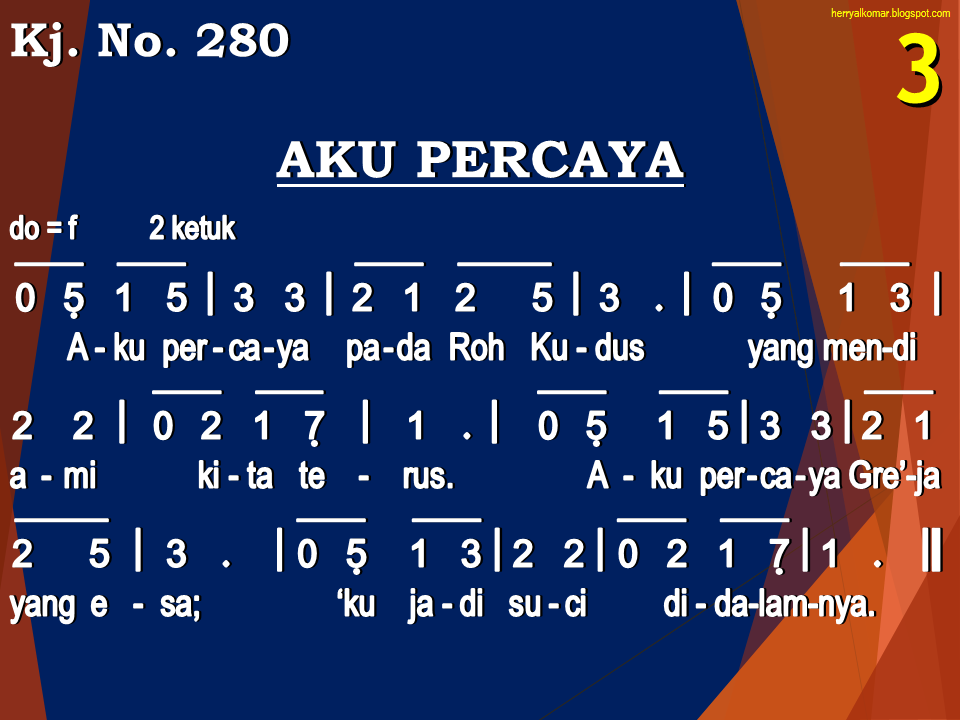 TouRoeroekan: Kidung Jemaat No. 280