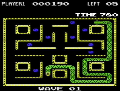 Indie Retro News: Vic Nibbler - A new game for the Commodore Vic 20!