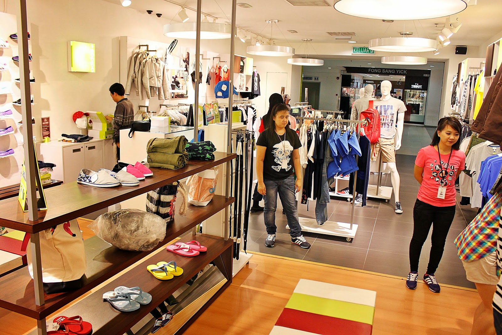 Shopping in Adidas NEO, Suria Sabah, Kota Kinabalu
