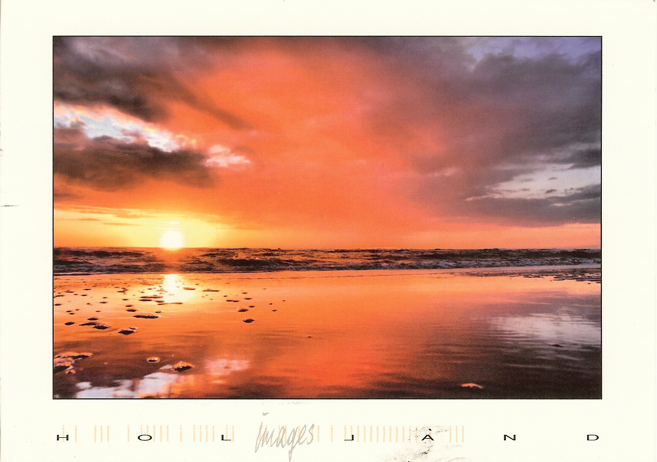 World Traveler Postcard: Sunset postcard from Holland