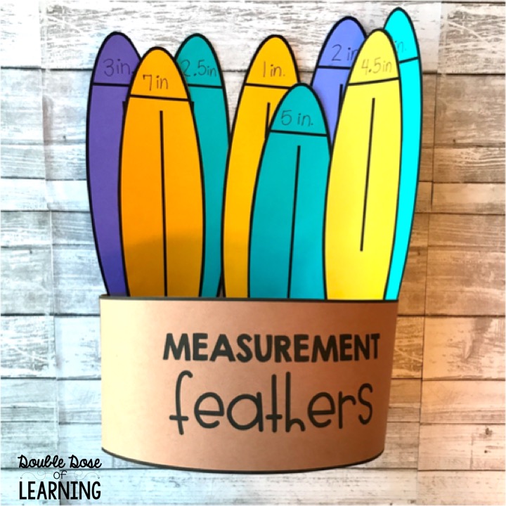 Thanksgiving Math & ELA crafts for 1st and 2nd grade - Double Dose of ...